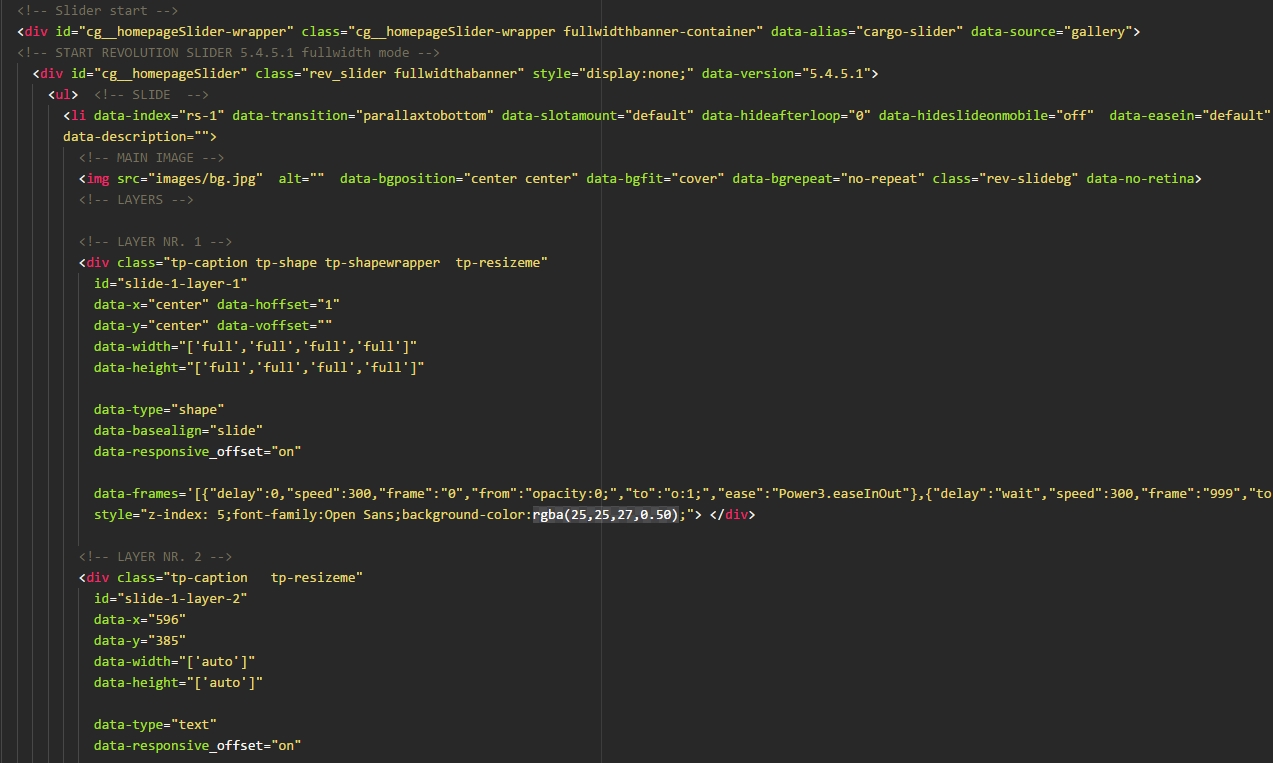 How to setup homepage slider - Hogash Studio Dashboard
